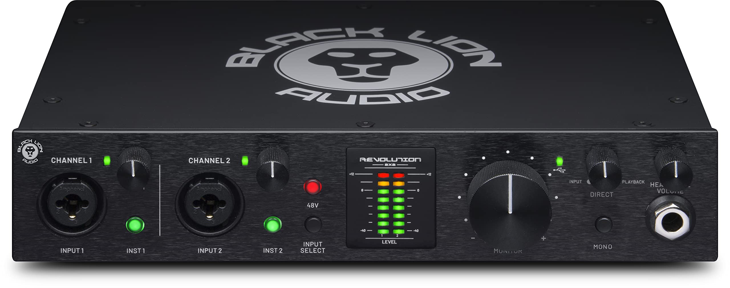 Black Lion Audio Revolution 2x2 USB Audio Recording Interface