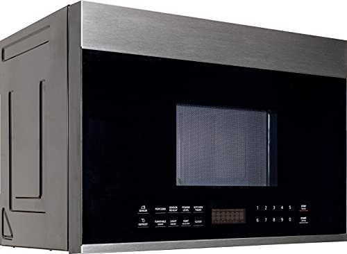 FORTÉ F2413MV5SS 1.3 cu. ft. Capacity 5 Series Over the Range Microwave Oven with 1000 Cooking Watts, Ducted Venting, 300 CFM, 10 Power Levels, in Stainless Steel