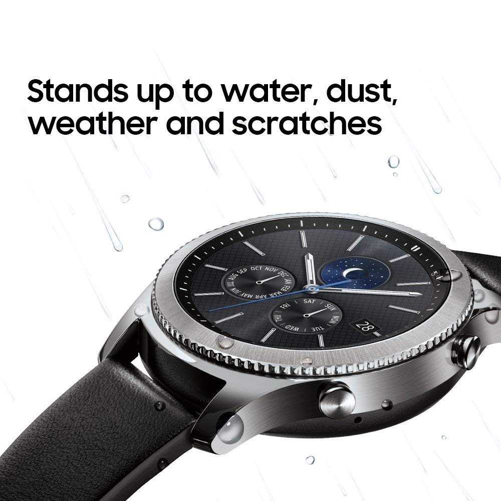 SAMSUNG Gear S3 Classic Smartwatch (Bluetooth), SM-R770NZSAXAR US Version with Warranty (Renewed)