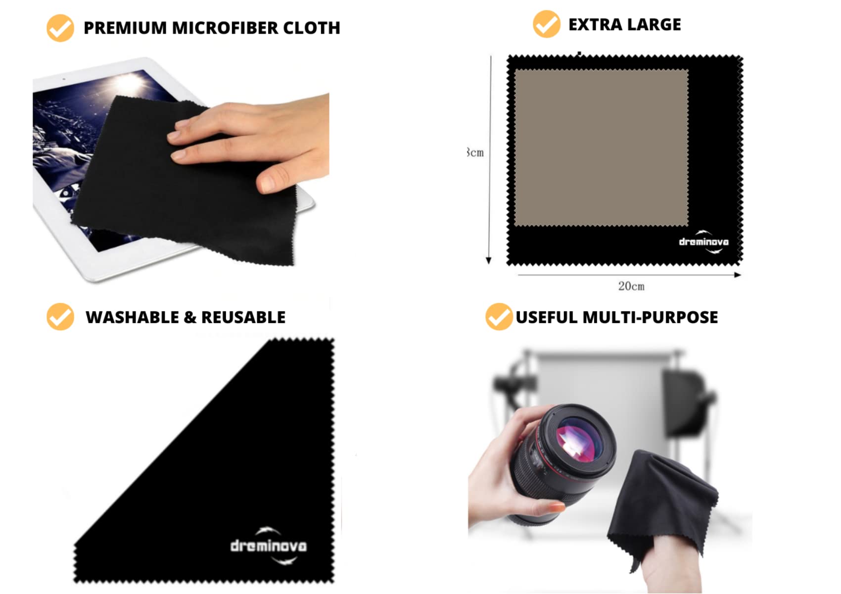 Safe ESD Anti Static Wrist Strap Band Long Earthing Wristband Grounding Bracelet for ESD Mat Computer PC Building Electronics Repair Ground wire cord with Metal Alligator Clip By DREMINOVA