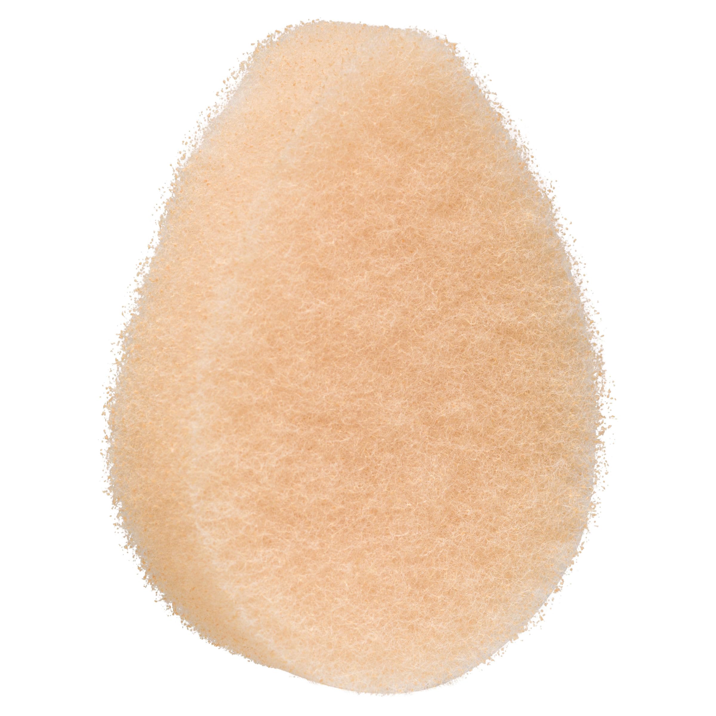 Buf-Puf Gentle Facial Sponge, Dermatologist Developed, Removes Deep Down Dirt & Makeup That Causes Breakouts and Blackheads, Reusable, Exfoliating, 2 Count