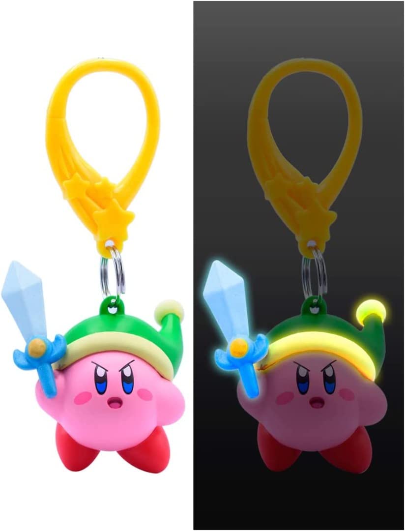 Kirby - Glow in The Dark Backpack Hangers - Series 3 Multicolor