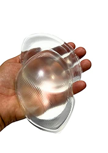 CABA Silicone Gel Bra Inserts Push Up Breast Cups - Cleavage Enhancers pads (Large)