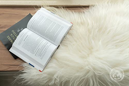 Genuine Icelandic Sheepskin Rug XL Soft Premium Quality Area Rug Chair Cover