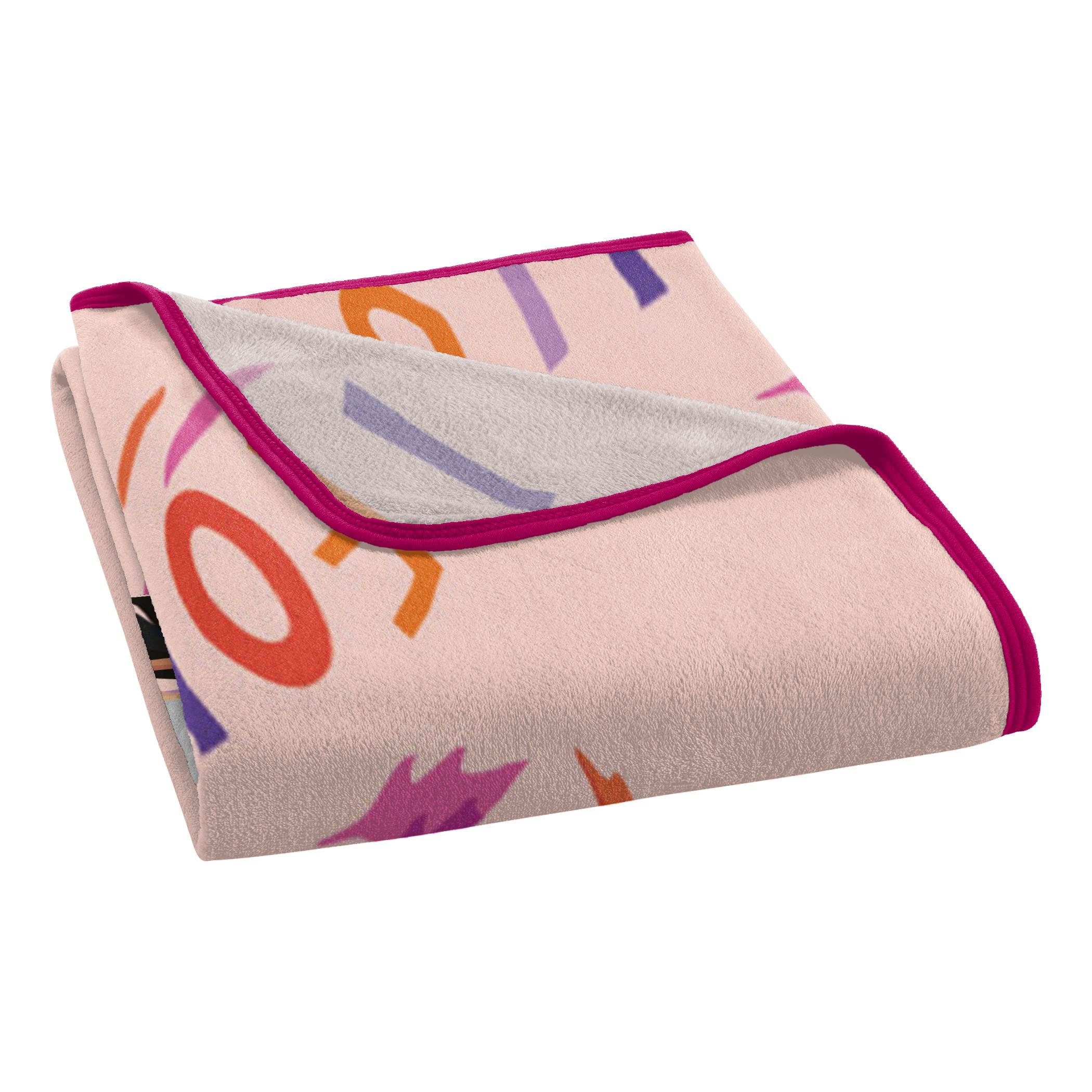 Northwest Disney Princess Micro Raschel Throw Blanket, 46" x 60", Own Path