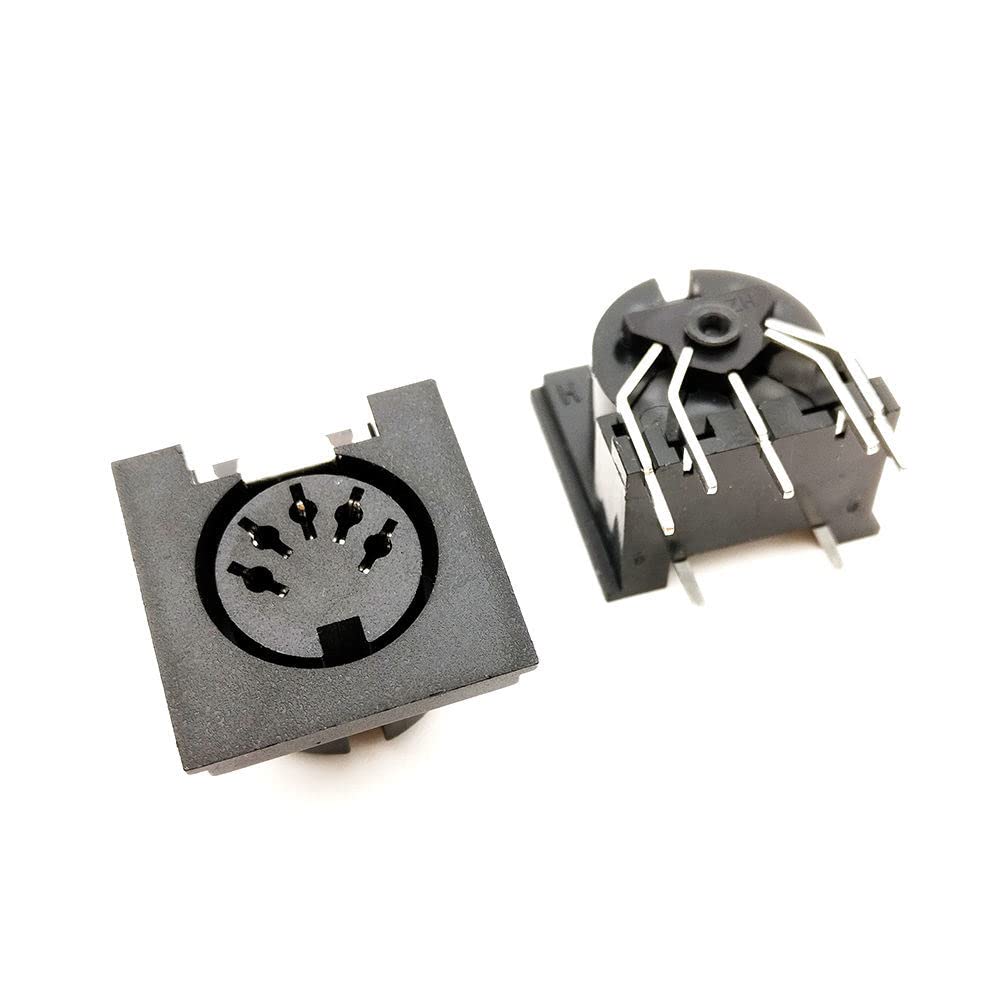 50Pcs PCB Panel Mount MIDI Female DIN5 DIN 5-Pin Jack