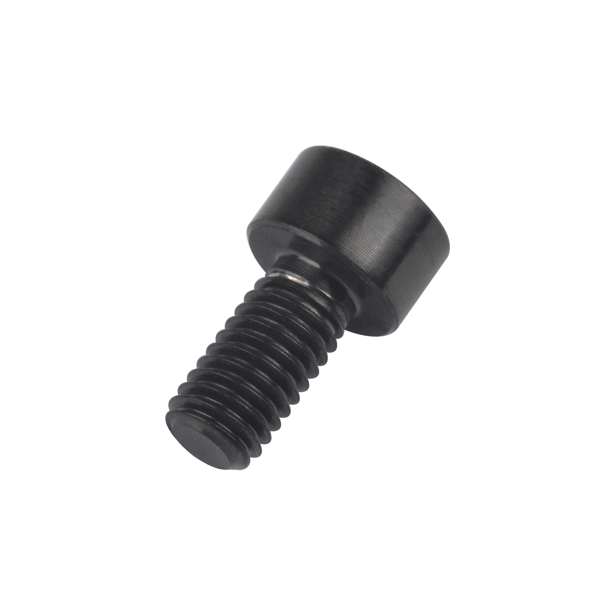 Wanyifa Titanium Ti M5 x 10 12 15 18 20 25 30 35 40 45 50 55 60mm Bicycle Allen Hex Socket Head Screw Pack of 4 (M5x10mm, Black)