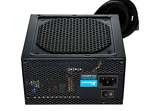Seasonic S12III 550 SSR-550GB3 550W ATX12V & EPS12V Direct Cable Wire Output Smart & Silent Fan Control 105 °C Japanese Capacitor Power Supply