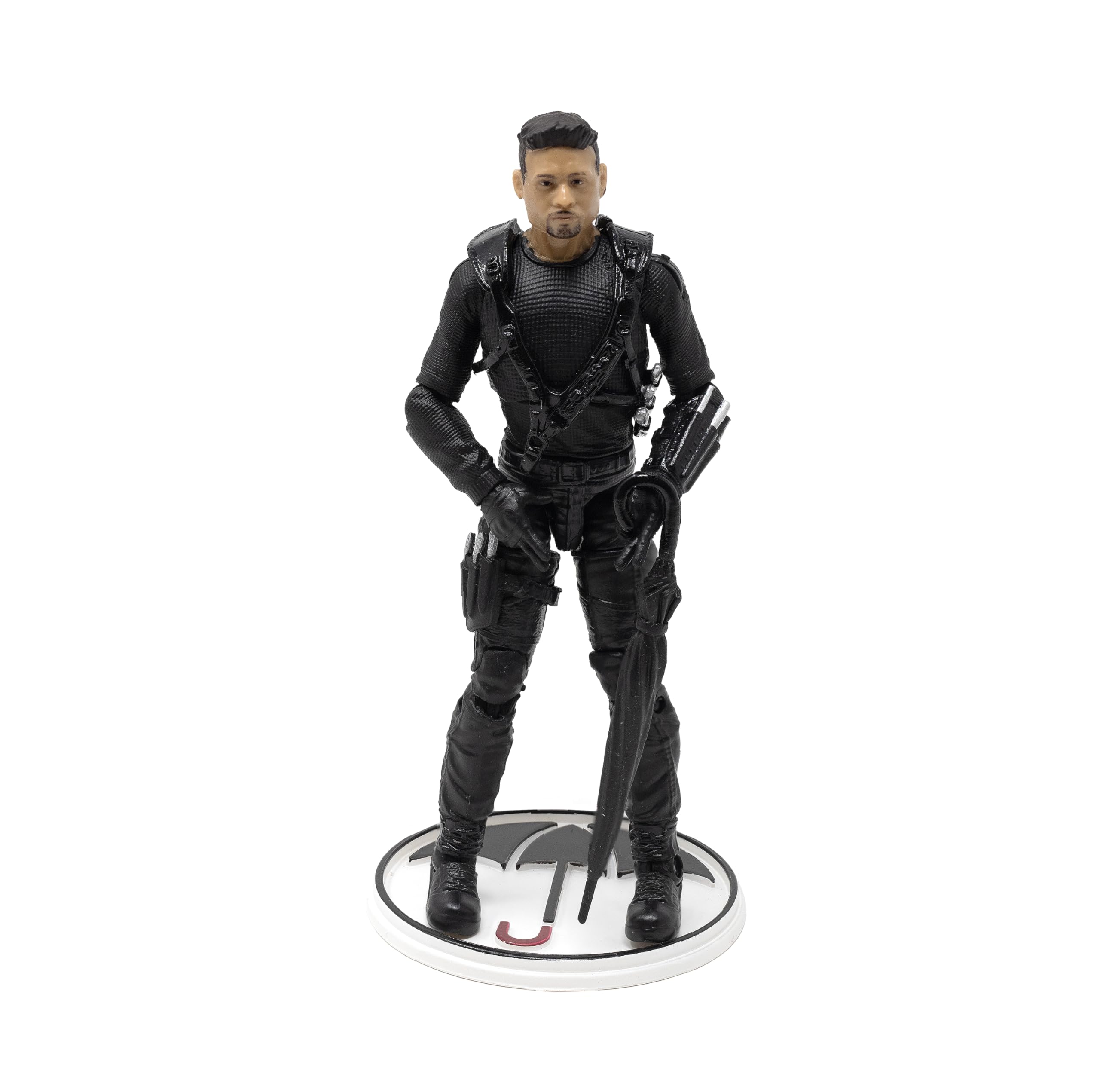 Boss Fight Studio Umbrella Academy Diego Hargreeves, Number Two Action Figure â H.A.C.K.S., Highly Articulated Collectible & Customizable Figurine with Interchangeable Parts & Accessories â 1:18