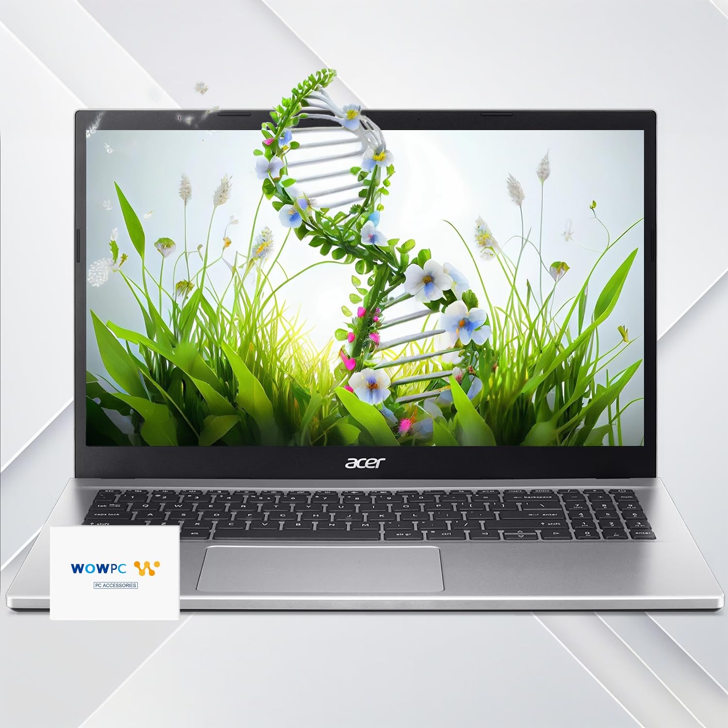 acer 2022 Aspire Thin and Light Laptop, 15.6" FHD Display, Intel Celeron Dual-Core N4500 Processor, 8GB RAM, 256GB SSD, Webcam, WiFi, HDMI, Bluetooth, Windows 11, Pure Silver + One Year Office365