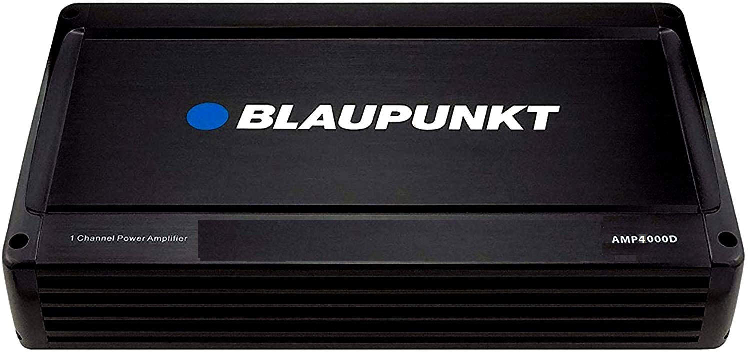 Blaupunkt AMP4000D AMP4000D 4,000-Watt-Max Monoblock Class D Amp with Bass Remote