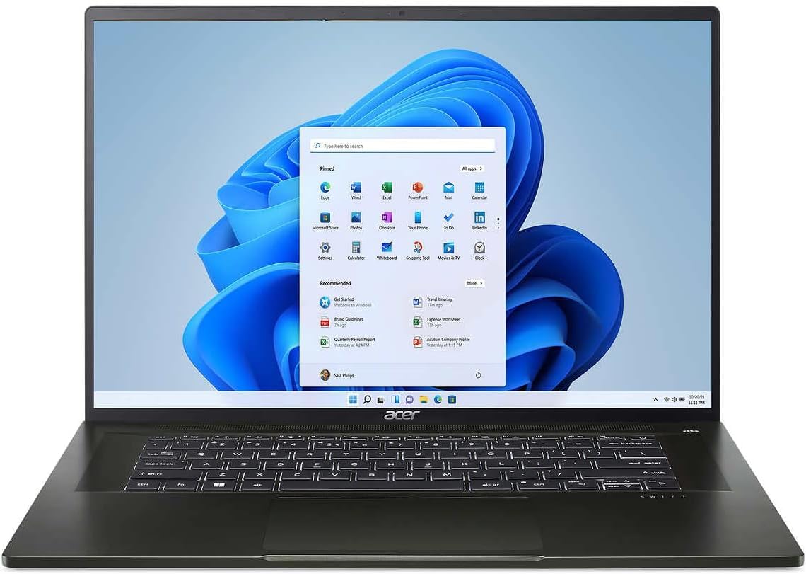 Acer 2023 Swift Edge Laptop: Ryzen 7 6800U, 16'' 4K OLED Display, 1TB SSD, 16GB DDR5 RAM, Backlit Keyboard, Windows 11, 2.58lbs, Black