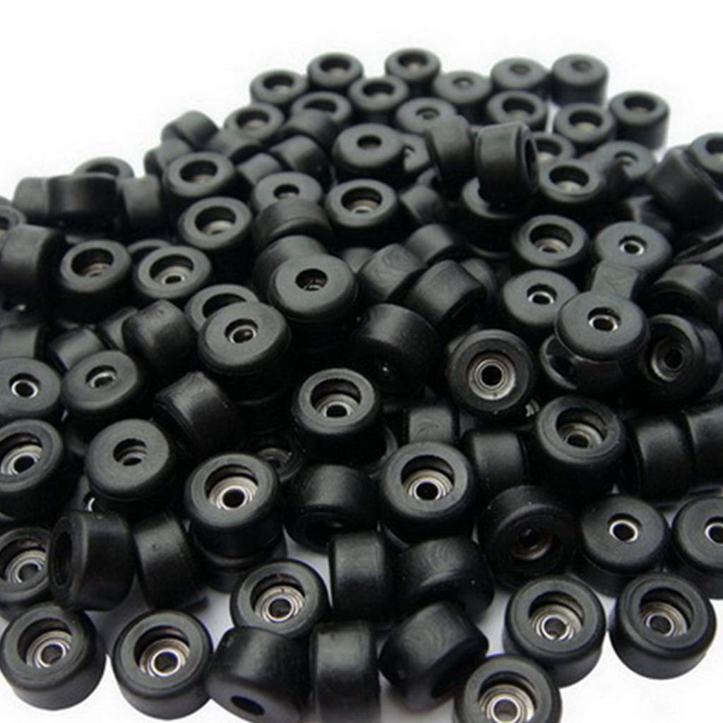 BullBallBoll 4 Pcs/Set Professional Urethane CNC Bearing Wheels for Wooden Fingerboard