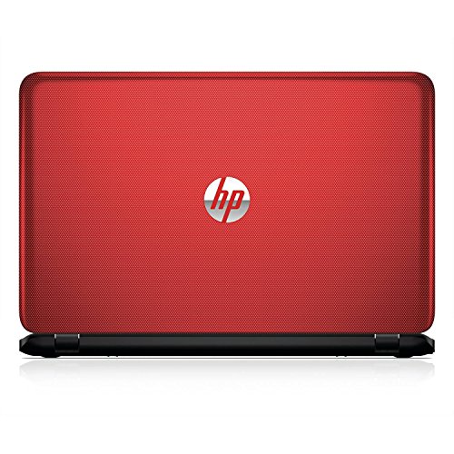 HP Flyer Red 15.6 Inch Laptop (Intel Pentium Quad-Core N3540 Processor up to 2.66GHz, 4GB RAM, 500GB Hard Drive, DVD Drive, HD Webcam, Windows 10 Home) (Renewed)