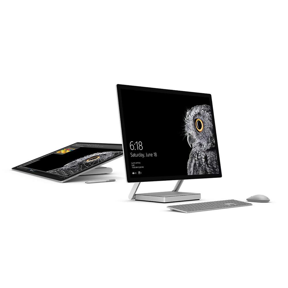 Microsoft Surface Studio All-in-one 28" 4500x3000 Touchscreen w/Surface Dial, i5, 8GB RAM, 64GB SSD+1TB HDD AIO PC, 4 Cores up to 3.50 GHz CPU, GTX 965M, Pen, Keyboard, Mouse, Win 10 Pro (Renewed)