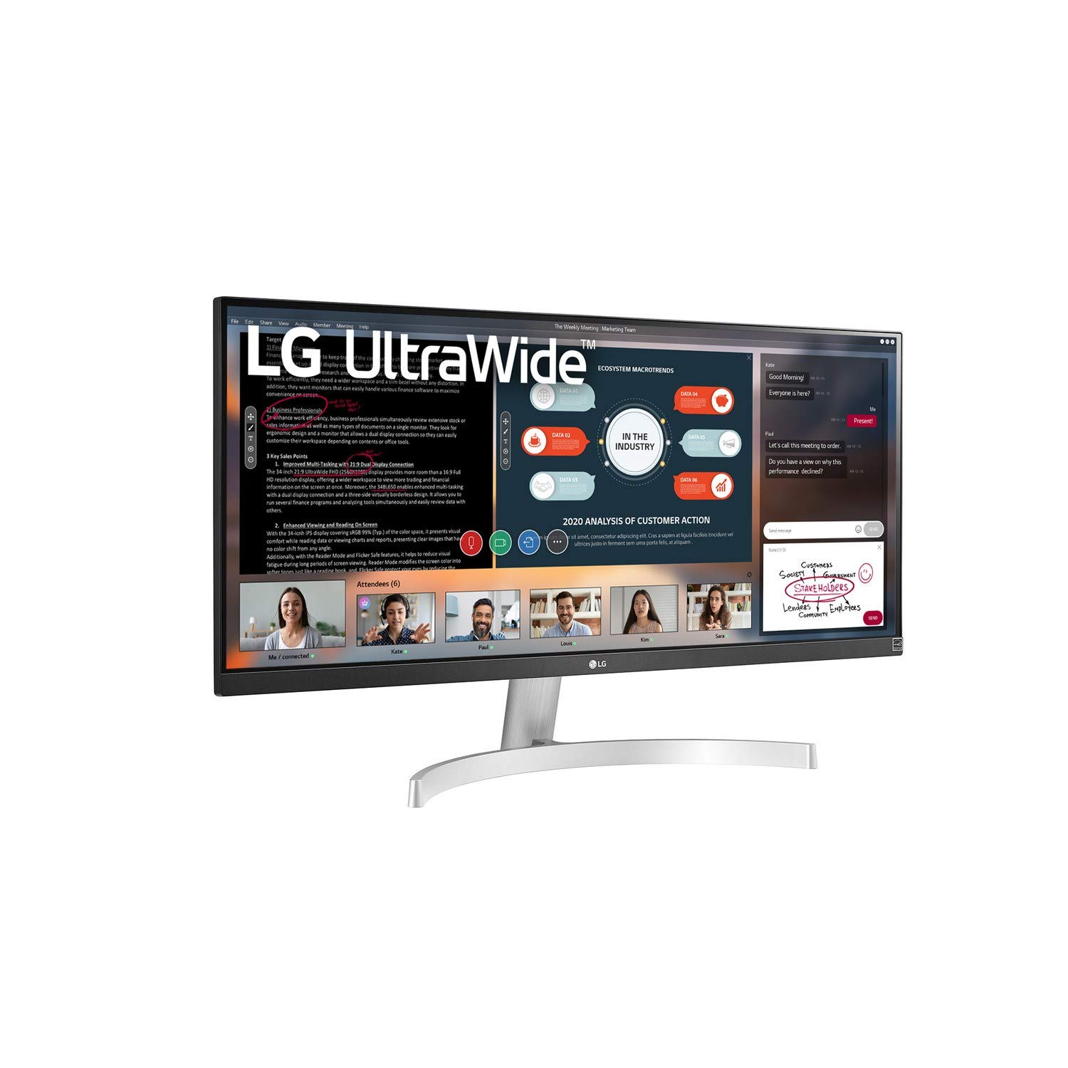 LG 29WN600 29IN IPS 2560X1080 21:9 1000:1 5MS HDMI HDMI