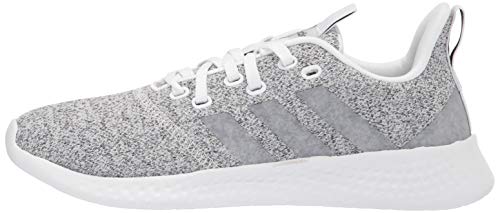 adidas Women's Puremotion Running Shoe, White/Black, 9