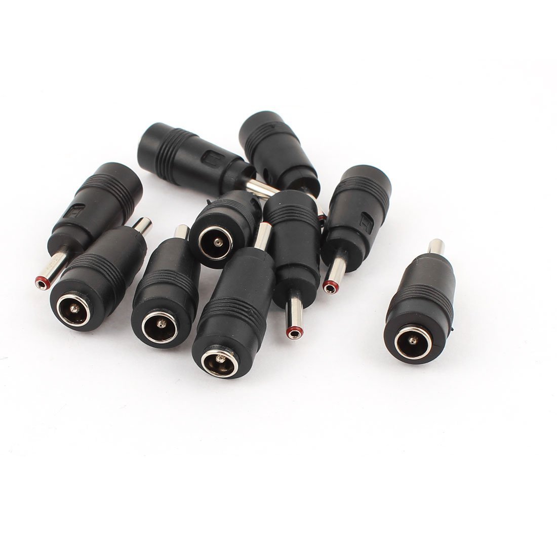DC Power Converter Plug, Conwork 5-Pack (5.5mm x 2.1mm to 3.5mm x 1.35mm) Tip Size AC/DC Adapter Barrel Plug Connector for Wall Chargers