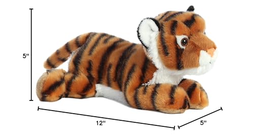 Aurora® Adorable Flopsie™ Indira™ Stuffed Animal - Playful Ease - Timeless Companions - Brown 12 Inches