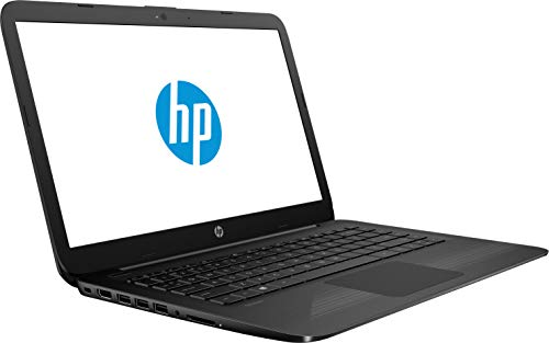 HP 14-ax040wm Laptop, Intel Celeron N3060, 1.6 GHz, 32 GB, Windows 10 Home 64 Bit, Black, 14"