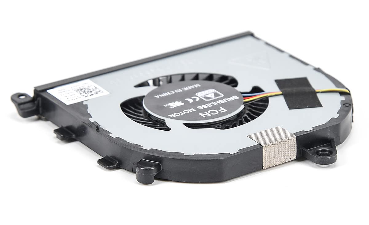 Replacement CPU w/GPU Cooling Fan for Dell XPS 15 9570 & XPS 15 7590, Precision 5530 5540 Series Laptop P/N: 008YY9 0TK9J1 TK9J1 08YY9