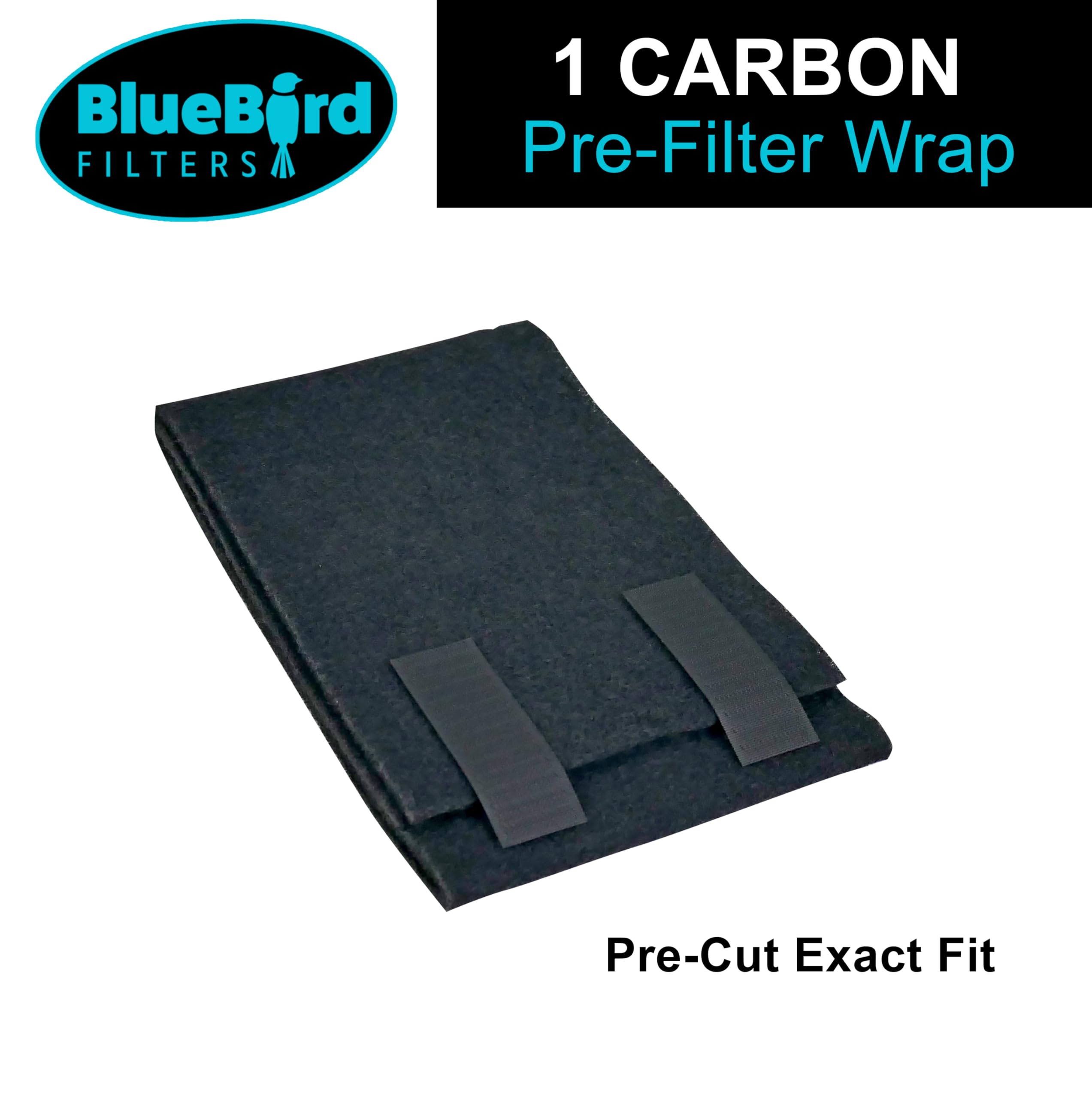 BlueBird Filters Replacement HEPA Filter & Carbon Pre Filter Kit For Honeywell 10500 (EV-10) 17000 17000-S 17005 OEM Part Number 20500 (1 HEPA + 1 Carbon Pre-Filter)
