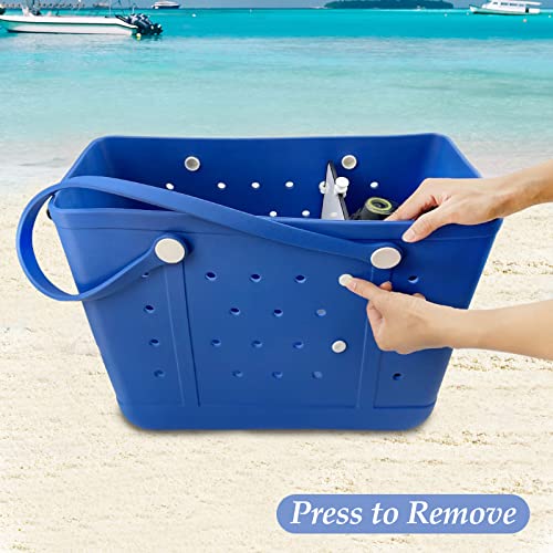 Eslcorri 2Pcs Divider Tray for XL Bogg Bag Beach Bag Accessories Organizer Tray Compatible with BOGG BAG Tray Insert for Rubber Open Beach Tote Hand Bag, Organizing Bogg Bags and Divide Space