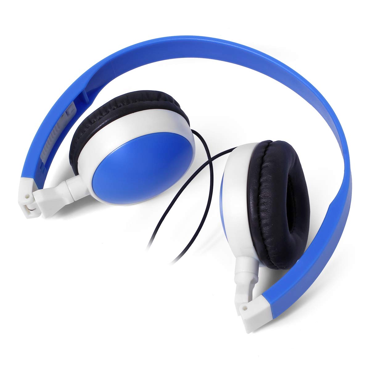 Keewonda Wholesale Bulk Headphones Classroom Earbuds (KW-X25) 25 Pack Kids Headphones in Bulk Foldable Headsets for School,Computer Lab, Library,Hospital, Museums, Testing Centers, Hotels