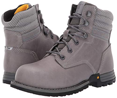 Cat Footwear Women's Paisley 6" ST Industrial Boot, Dolphin, 8