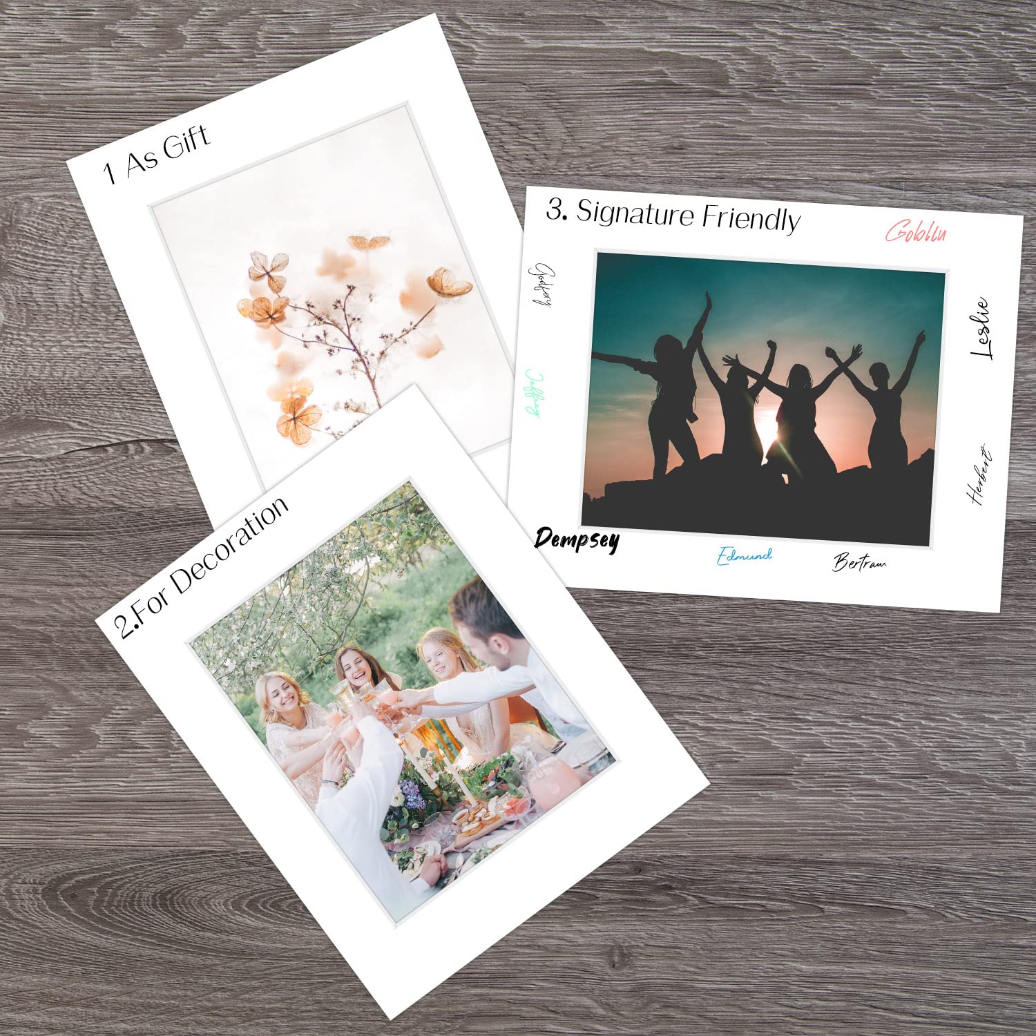 Golden State Art, White Pre-Cut 16x20 Picture Mat for 11x14 Photo with White Core Bevel Cut Mattes Sets. Includes High Premier Acid Free Mats & Backing Board & Clear Bags (25 Kit)