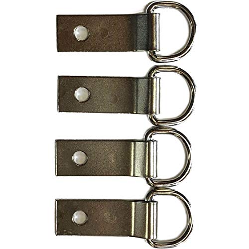 Set of 4 pcs Saddle Repair 1 1/2" Clip & Dee 5/8" D Ring