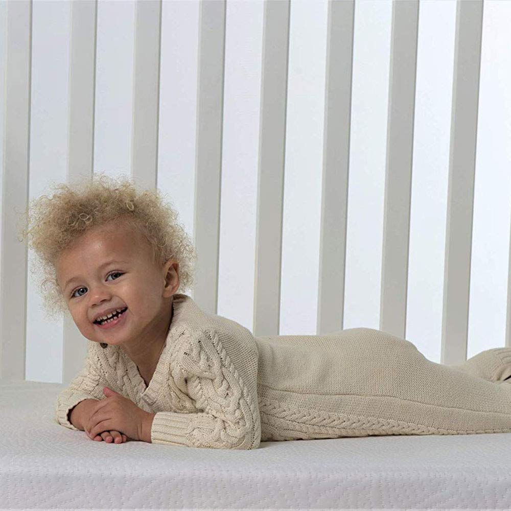 Bundle of Dreams Soft Hypoallergenic Baby Crib Mattress Fitted Sheet, Fits Standard-Sized Crib Mattresses