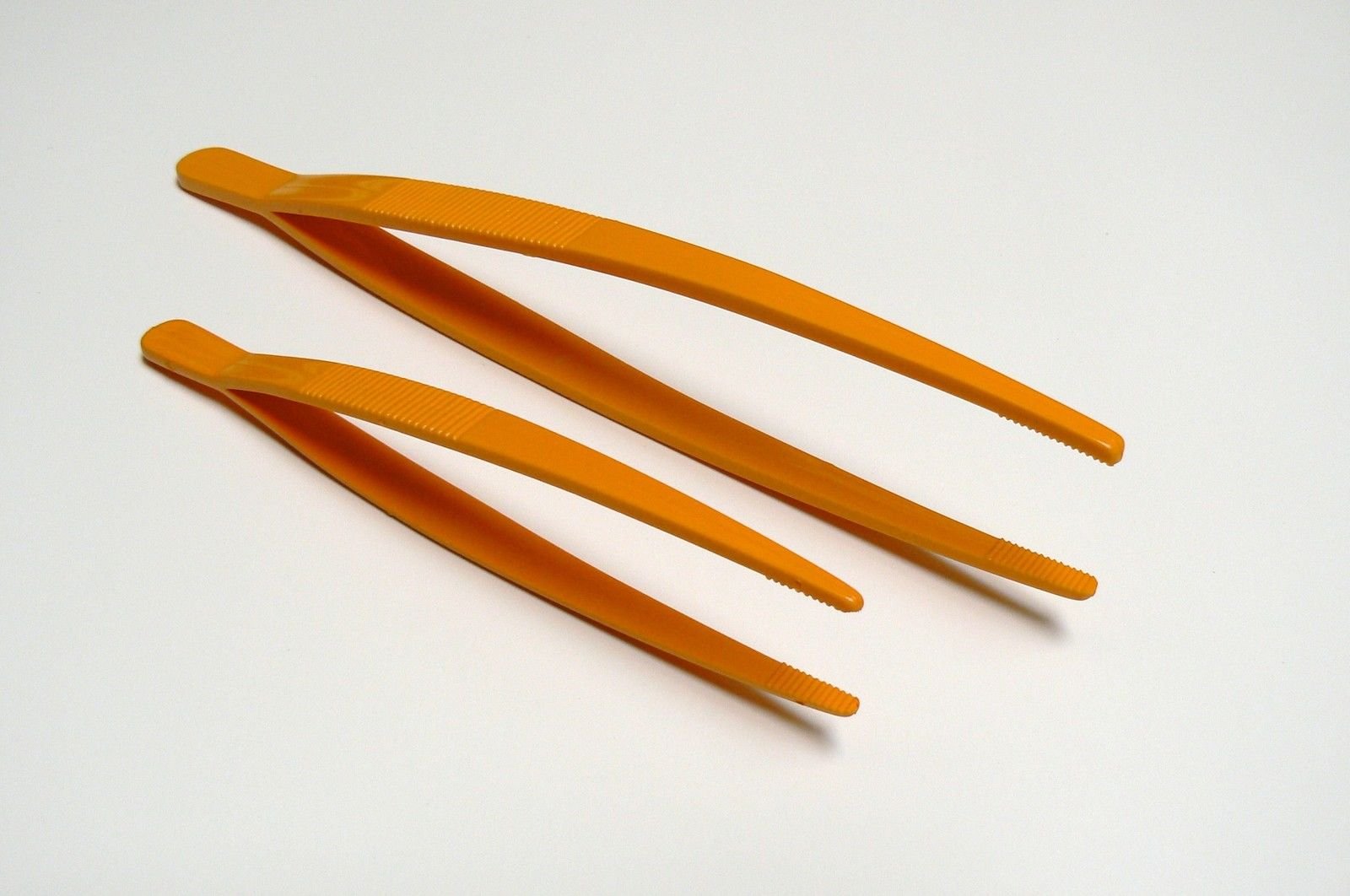 Plastic Tweezers Set Of 2 Forceps Versatile General Purpose Tweezer 7" & 10" Long