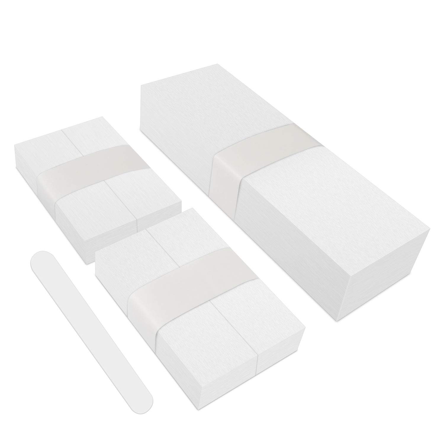 Mirucoo Salon Quality Non-woven Wax Strips for Body and Facial Hair Removal Multi Size Pack (300)
