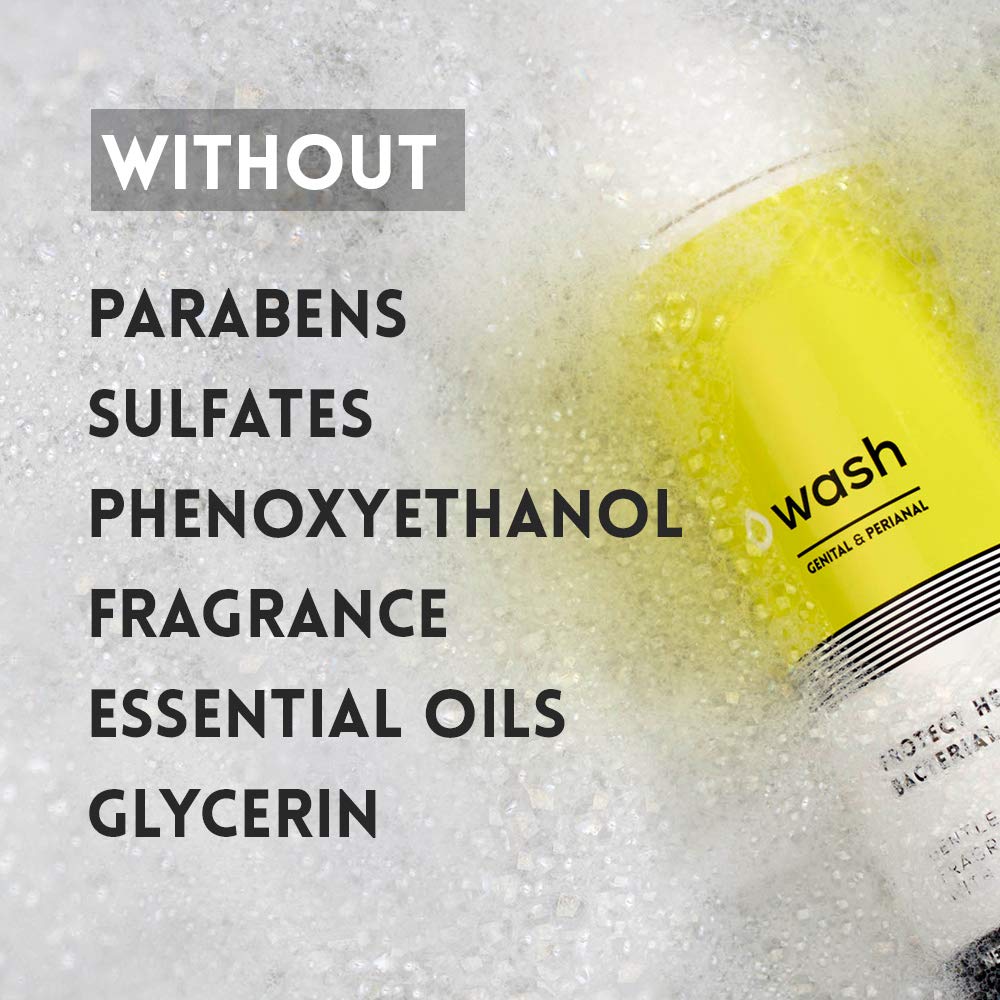 zerotaboos WASH: Fragrance-free, Unscented, Sulfate-free Intimate Foam Wash With Prebiotics. Naturally control body-odor.