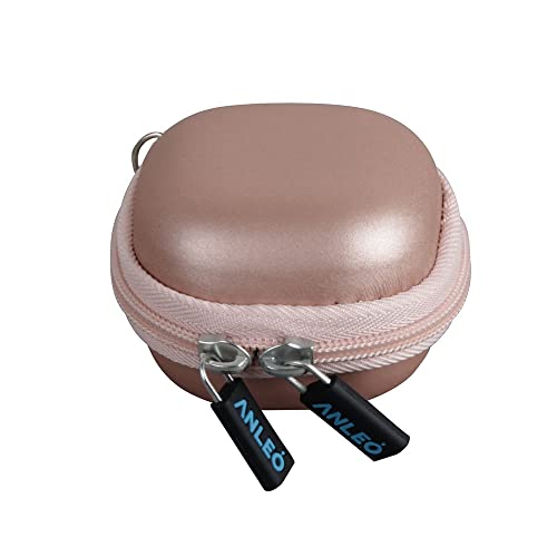 Anleo Hard Travel Case for Samsung Galaxy Buds Pro 2 / Samsung Galaxy Buds Live/Samsung Galaxy Buds Pro/Samsung Galaxy Buds 2 True Wireless Earbuds (Rose Gold)