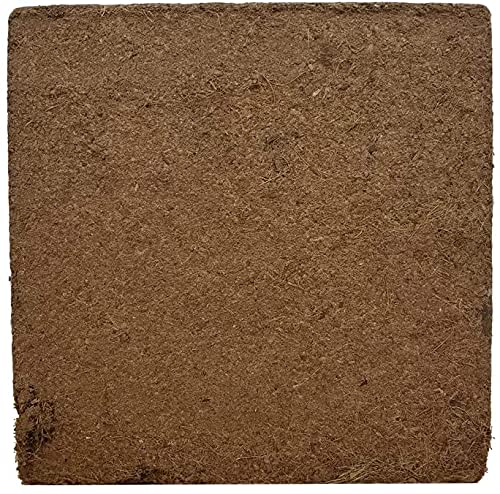 Hydro Crunch CB801 Coco Coir 2.5 Cubic Ft Block of Soiless Growing Media, Brown