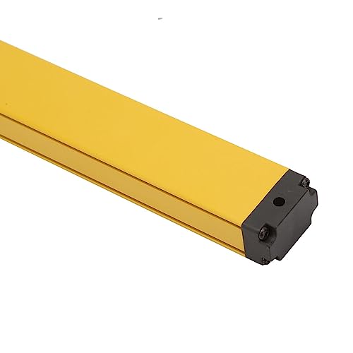 Forging Machine Tool, DC10 to 30V 2Pcs Yellow Light Gratings 0.3 to 2 Meters Detection Distance Fast Response Light Screen Infrared Radiation (8 beams BEM0840-C-280NB)