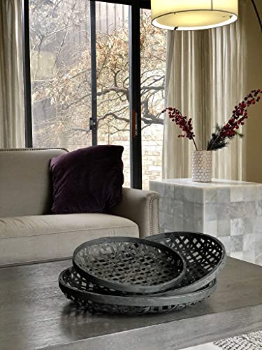Tobacco Basket for home decor – Create a Simple & Clean Modern Look – Hang on The Wall for Instant Warmth & Depth – Get Creative with these tobacco baskets & Have Some Fun with Your Home Decoration