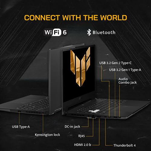 Asus 2022 TUF F15 15.6'' WQHD 144Hz Gaming Laptop, Intel 12th Core i7-12650H, NVIDIA GeForce RTX 3050 Graphics, 32GB DDR5 RAM, 1TB PCIe SSD, Backlit Keyboard, Win 11, Black, 32GB USB Card