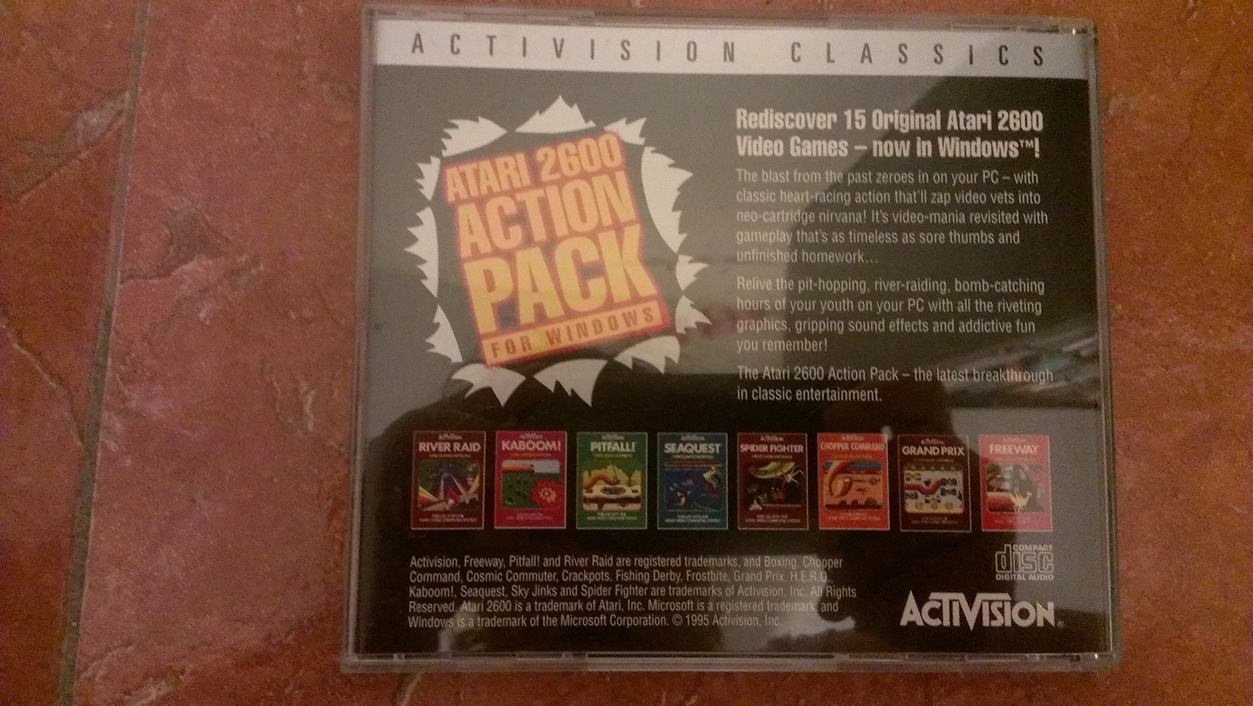 A COLLECTION OF ACTIVISION CLASSIC GAMES FOR THE ATARI 2600