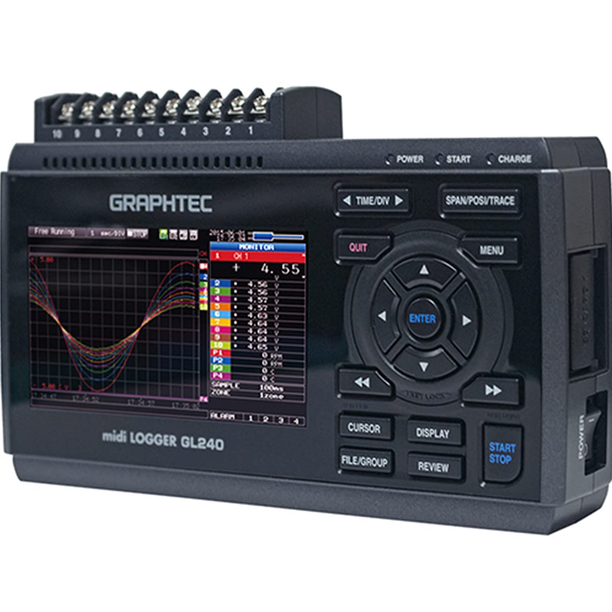 Graphtec America GL240 Data Logger