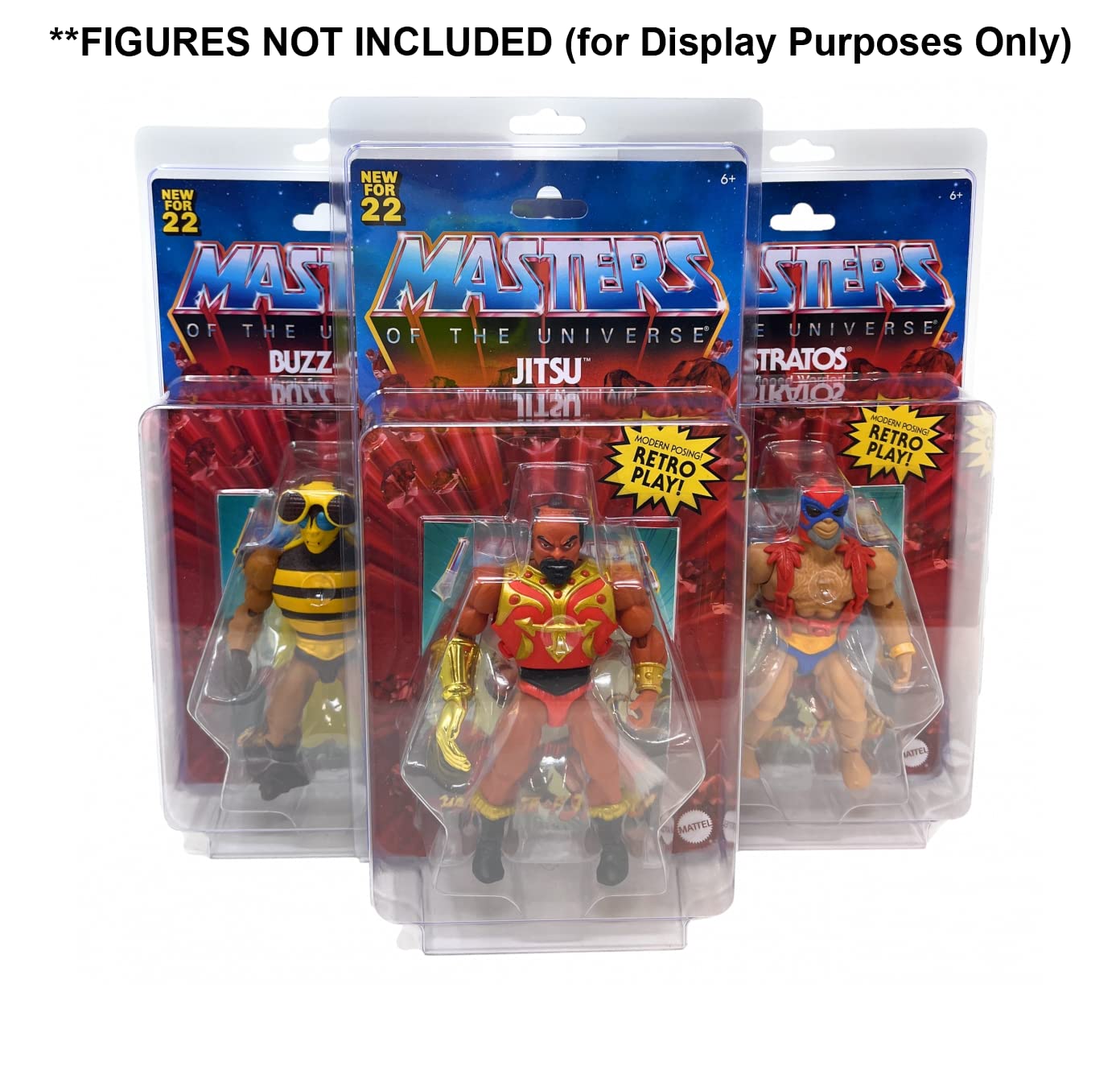 Motu Origins Protective Cases by Nozlen - Masters of The Universe - HE-Man - WWE