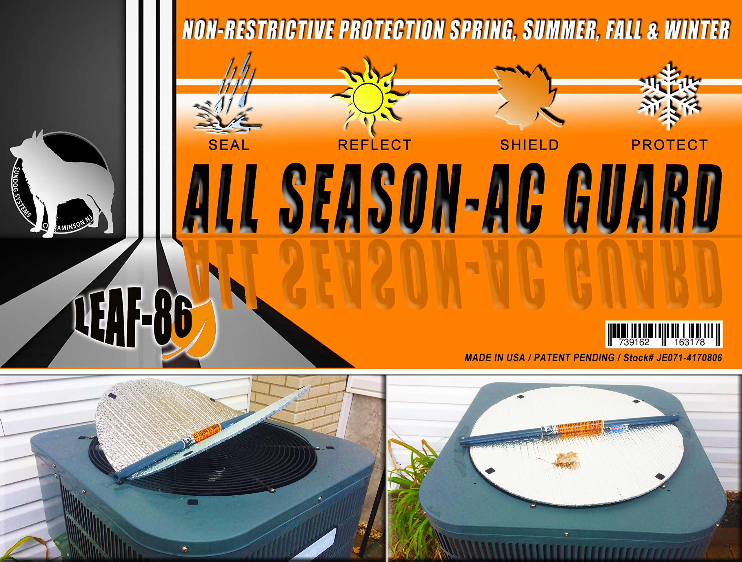 AC GUARD ALL SEASON LEAF-86 -AIR CONDITIONER COVER 30" for outside