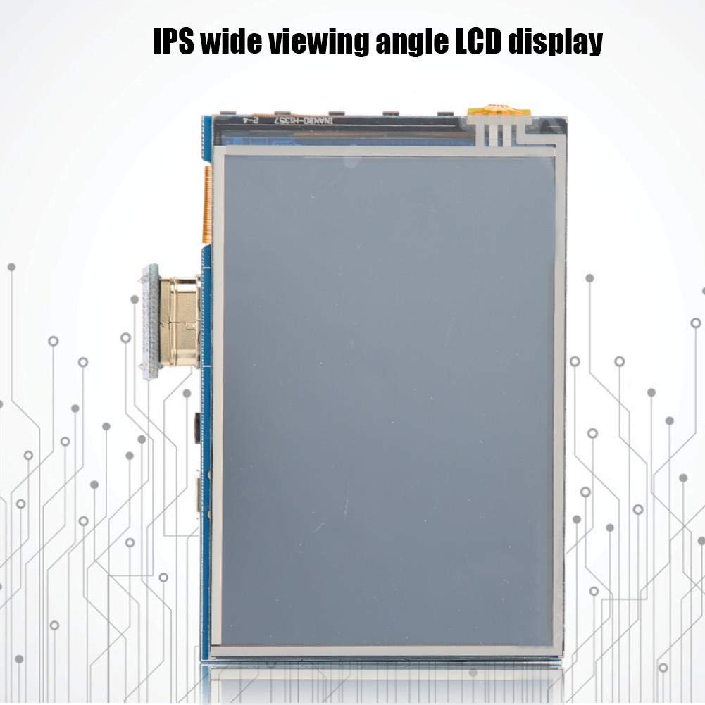 Tosuny Gaming Monitor, Portable Monitor 3.5 inch 1080P IPS Wide Viewing Angle LCD Touch Screen Display HDMI Monitor for Raspberry Pi 4B