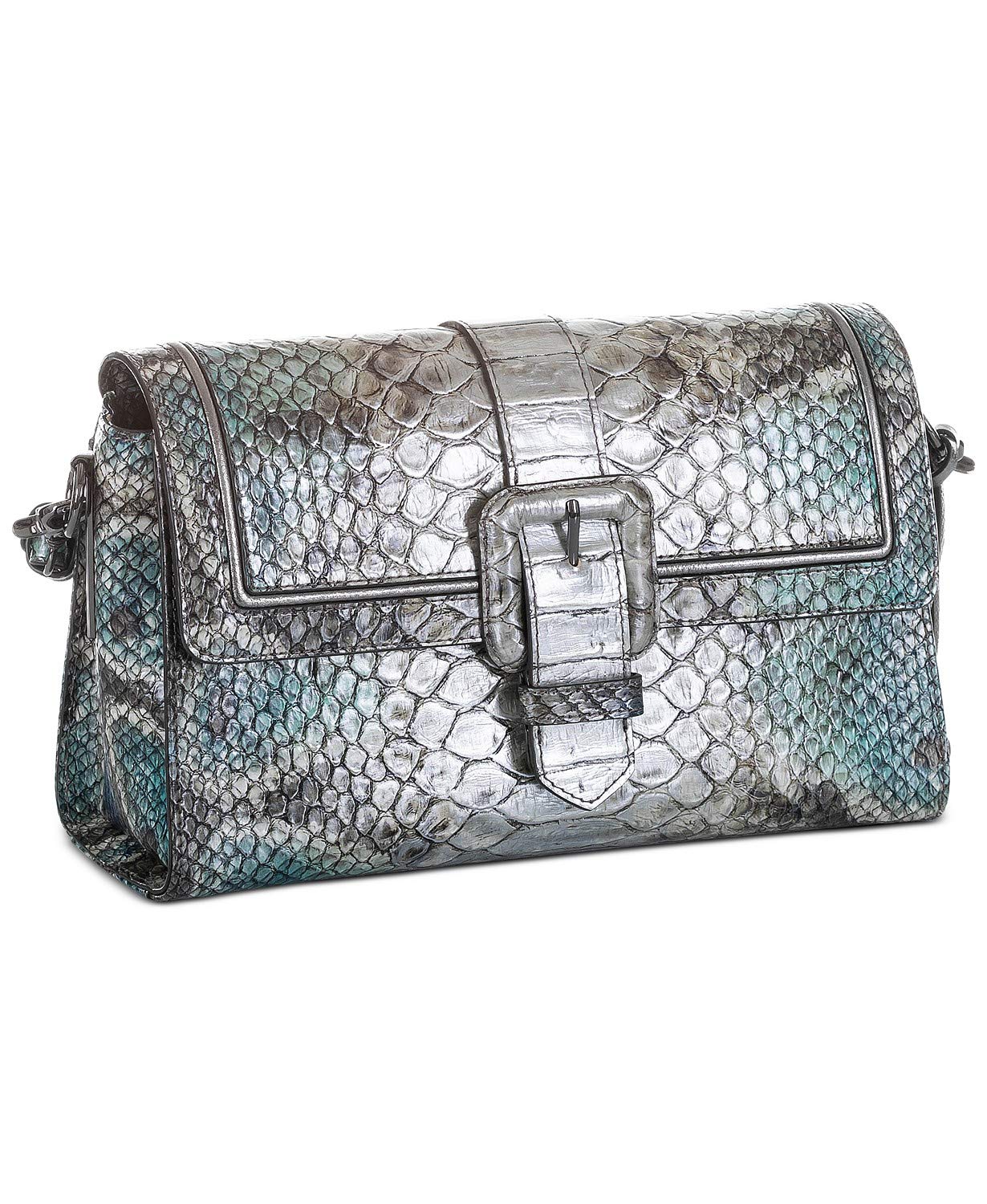 BRAHMIN Lana Folkand Leather Shoulder Bag