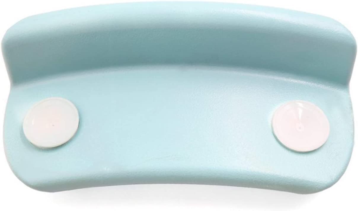 ADAPEY Bath Pillow, Bathtub Pillow Bath Pillow Ergonomic PU Foam Bathtub Pillow Bathtub Pillow Bathroom Headrest Bathtub Pillow with Suction Cup Bath Accessories