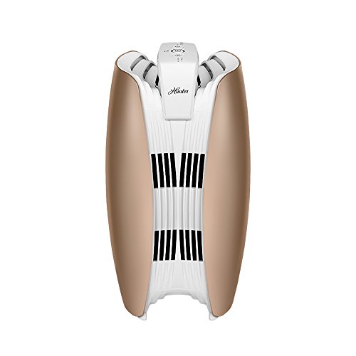 Hunter HT1715 Air Purifier with ViRo-Silver Carbon Pre-filter and HEPA+ Filtration (Rosegold/White)