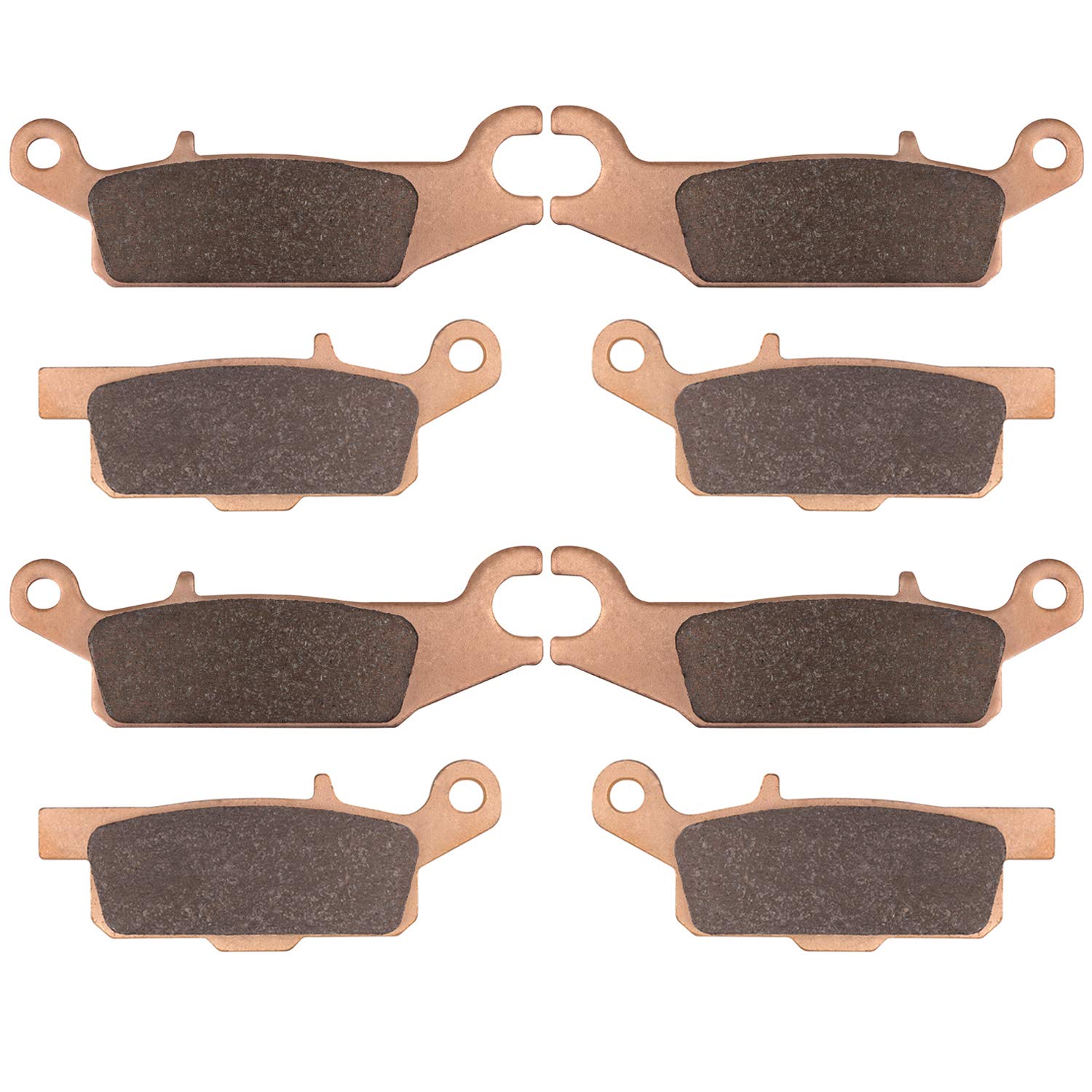 Brake Pads for Yamaha Grizzly 700 YFM700 2007-2022 /Yamaha Grizzly 550 YFM550 2009-2014,Replaces OEM Part NO.# :Yamaha 3B4-W0045-00-00/10-00, 3B4-W0046-00-00/10-00