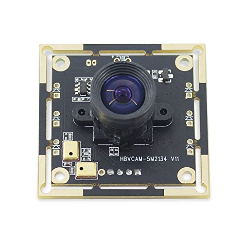 5 Million Pixels 30 Frames Manual Auto Focus Face Recognition USB Drive-Free Camera Module OV5693 Module 5MP (Color : 120° auto Focus, Size : 5MP)